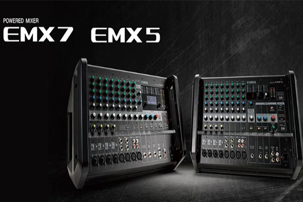 Mixer Yamaha EMX7 Và EMX5 Thiết Kế Mạnh Mẽ Linh Động